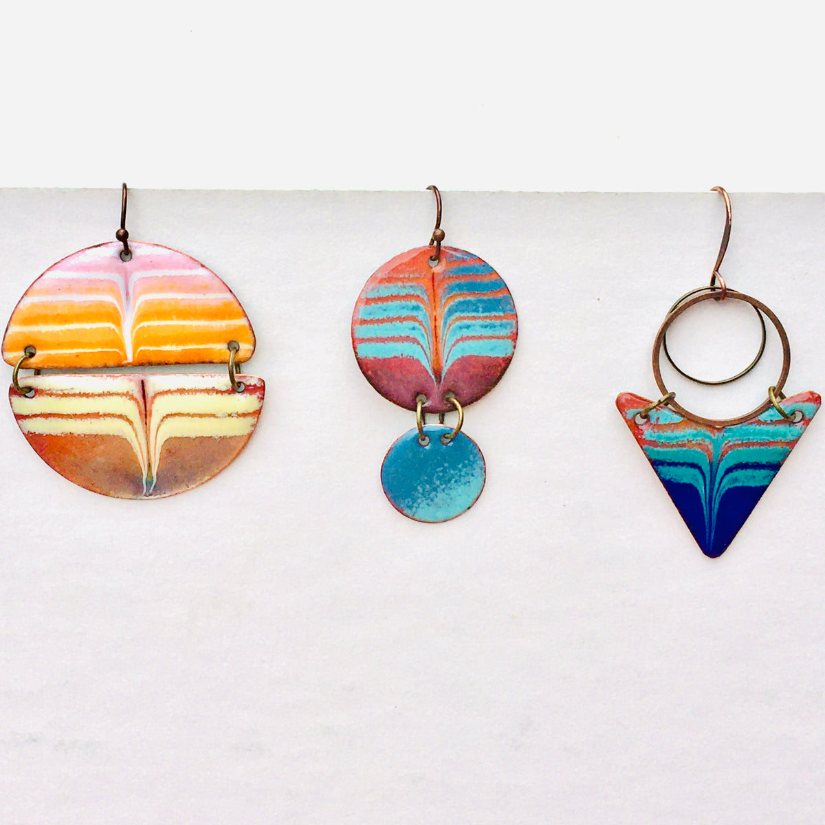 Waterfalls, Waterfall earrings, Original jewelry, Wearable Art, Funky ...