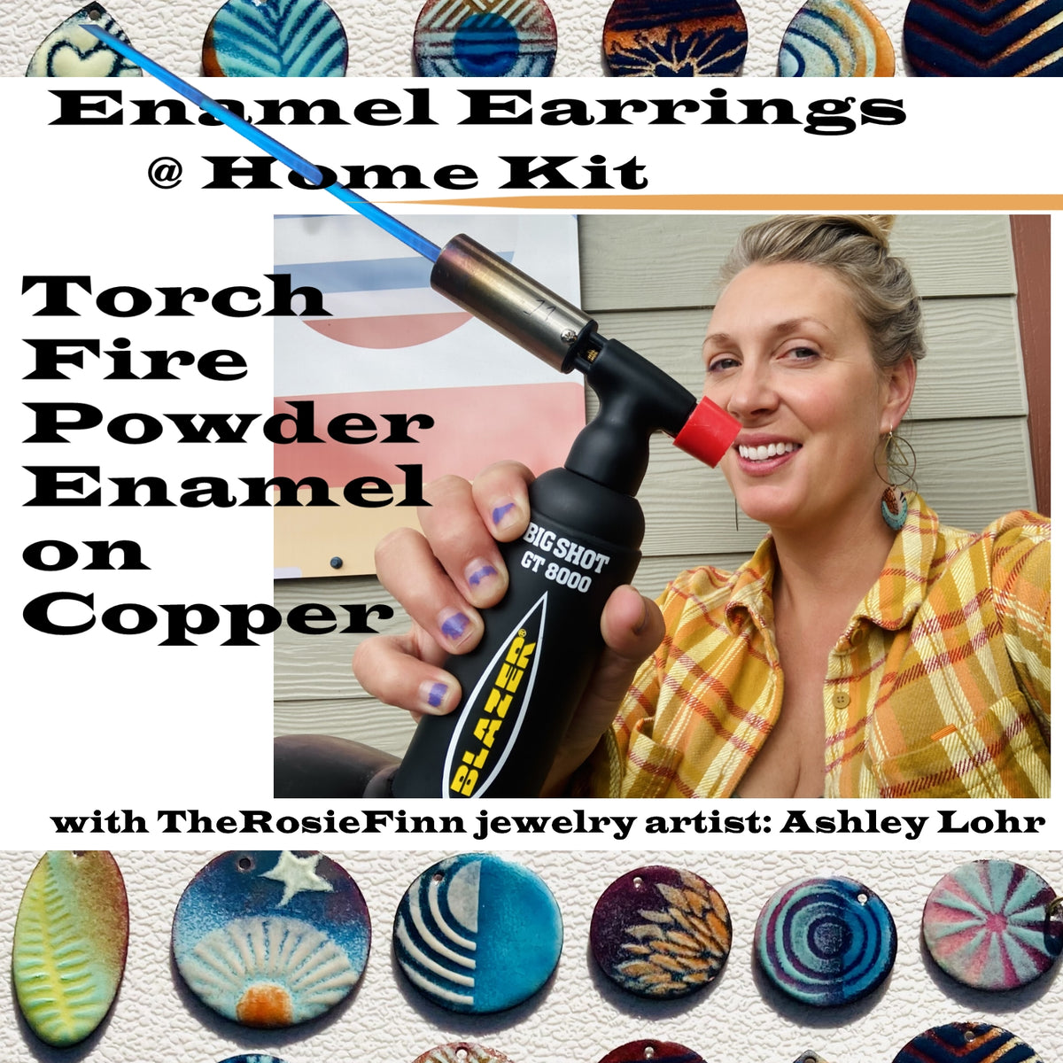 Enameling Kit, Learn from Home with Ashley Lohr – TheRosieFinn